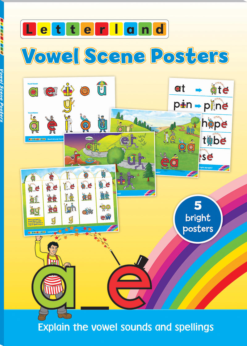 Vowel Scene Posters [Classic] – Letterland USA