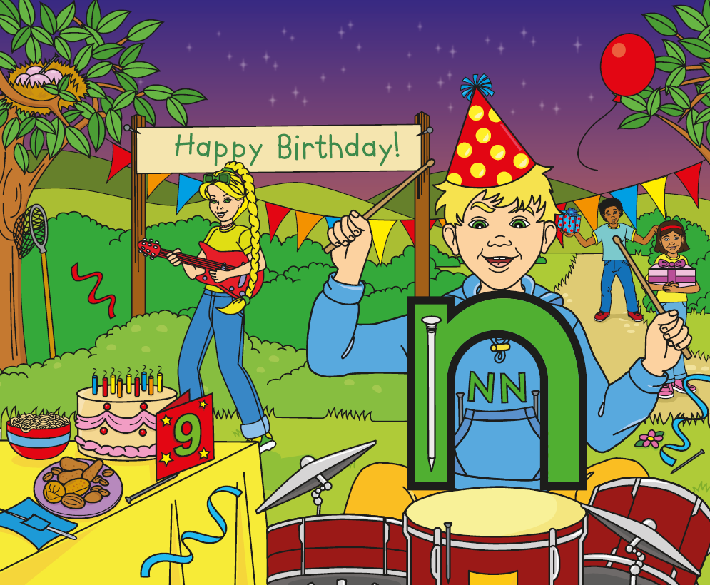 Noisy Nick's Percussion – Letterland USA