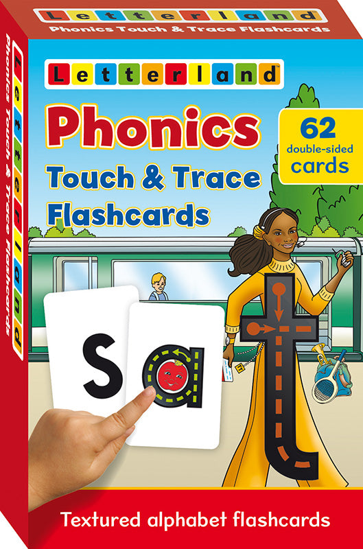 Phonics Touch & Trace Flashcards [Classic] – Letterland USA