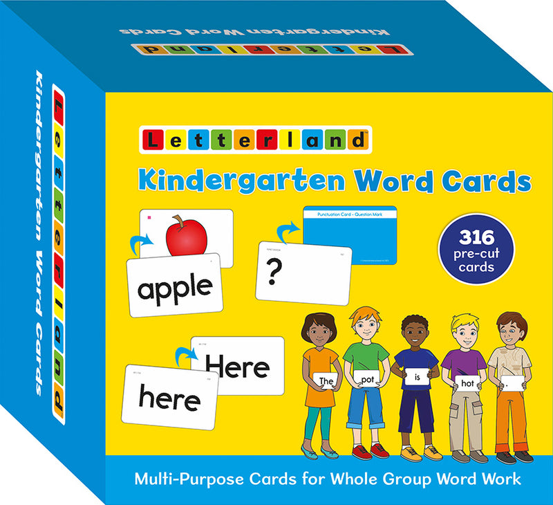Kindergarten Word Cards (2nd Edition) – Letterland USA