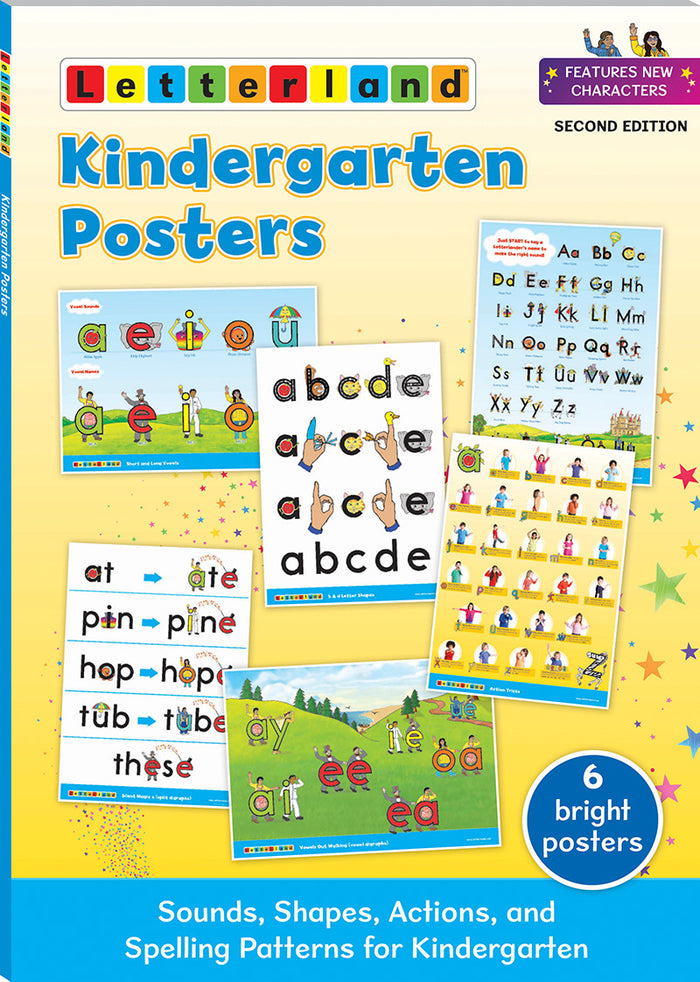 Kindergarten Posters (2nd Edition) – Letterland USA