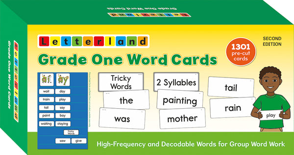 Grade One Word Cards – Letterland USA