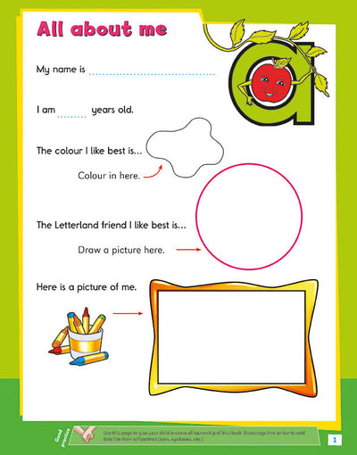 My Second Alphabet Activity Book [Classic] – Letterland USA