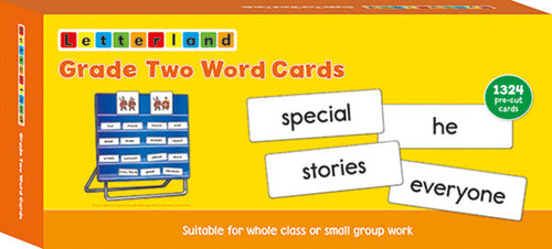 Grade Two Word Cards – Letterland USA
