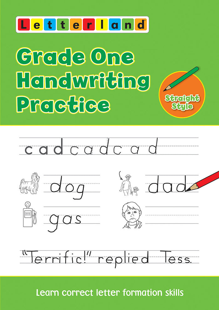 Grade One Handwriting Practice – Letterland USA